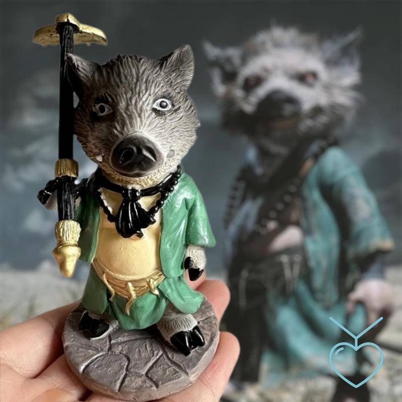 Black Myth Wukong-Bajie Resin Model, -Wanpeng Marshal Figure, Desktop ...