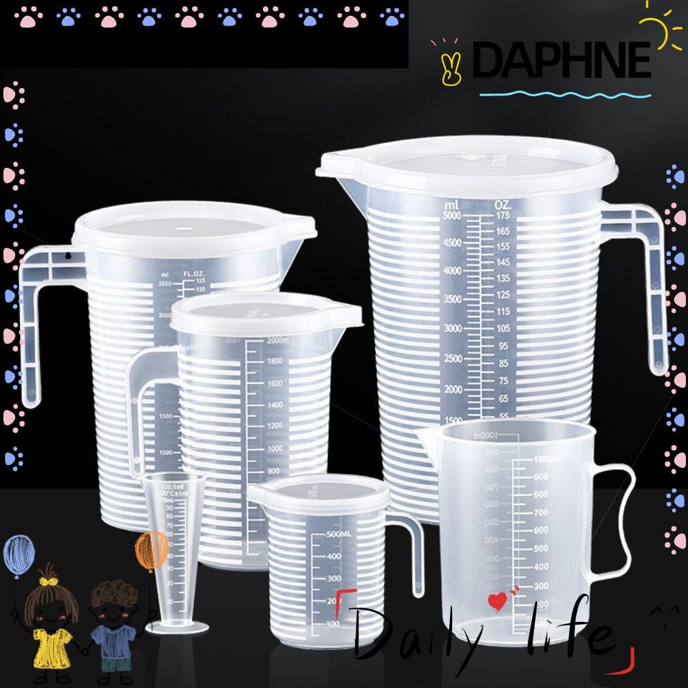 DAPHNE Laboratory Beaker, Scale Graduated Measuring Cup, Liquid ...