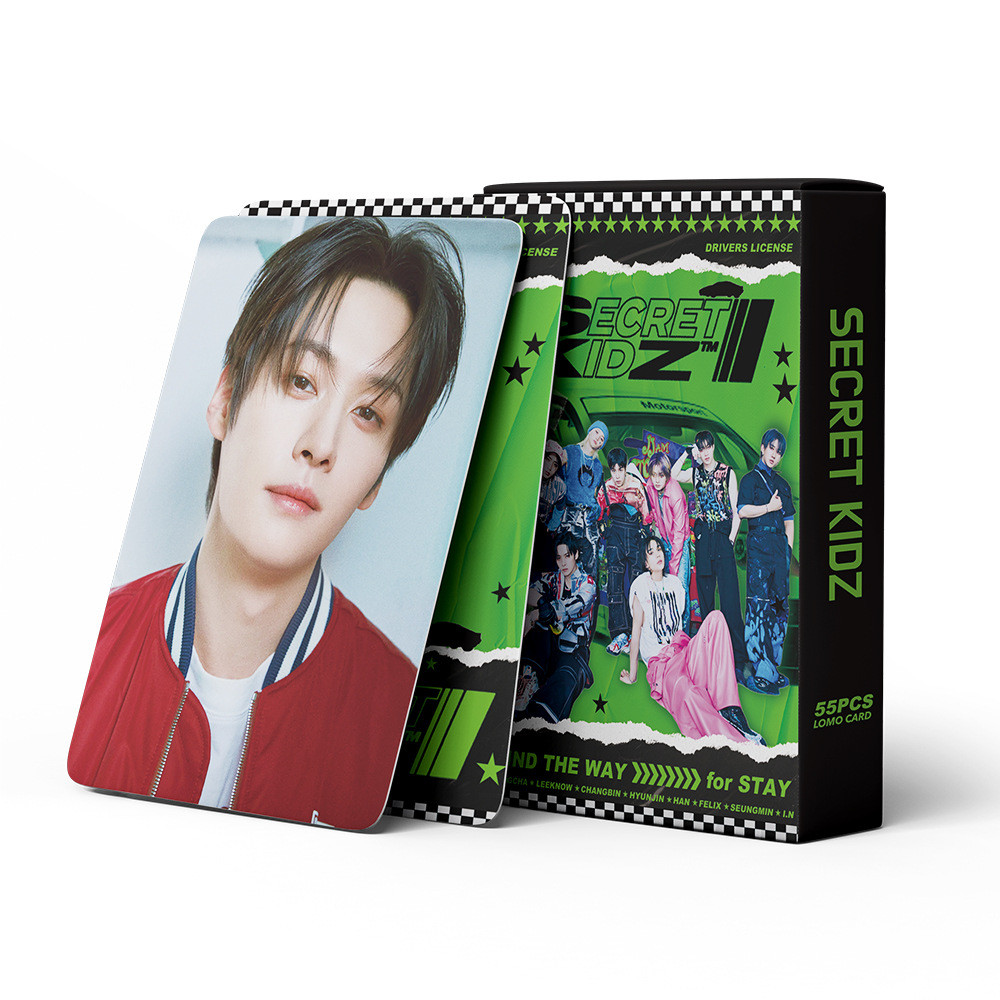 55pcs STRAY KIDS SKZ HOP Lomo cards ATE Lose My Breath Magic School SKZ ...