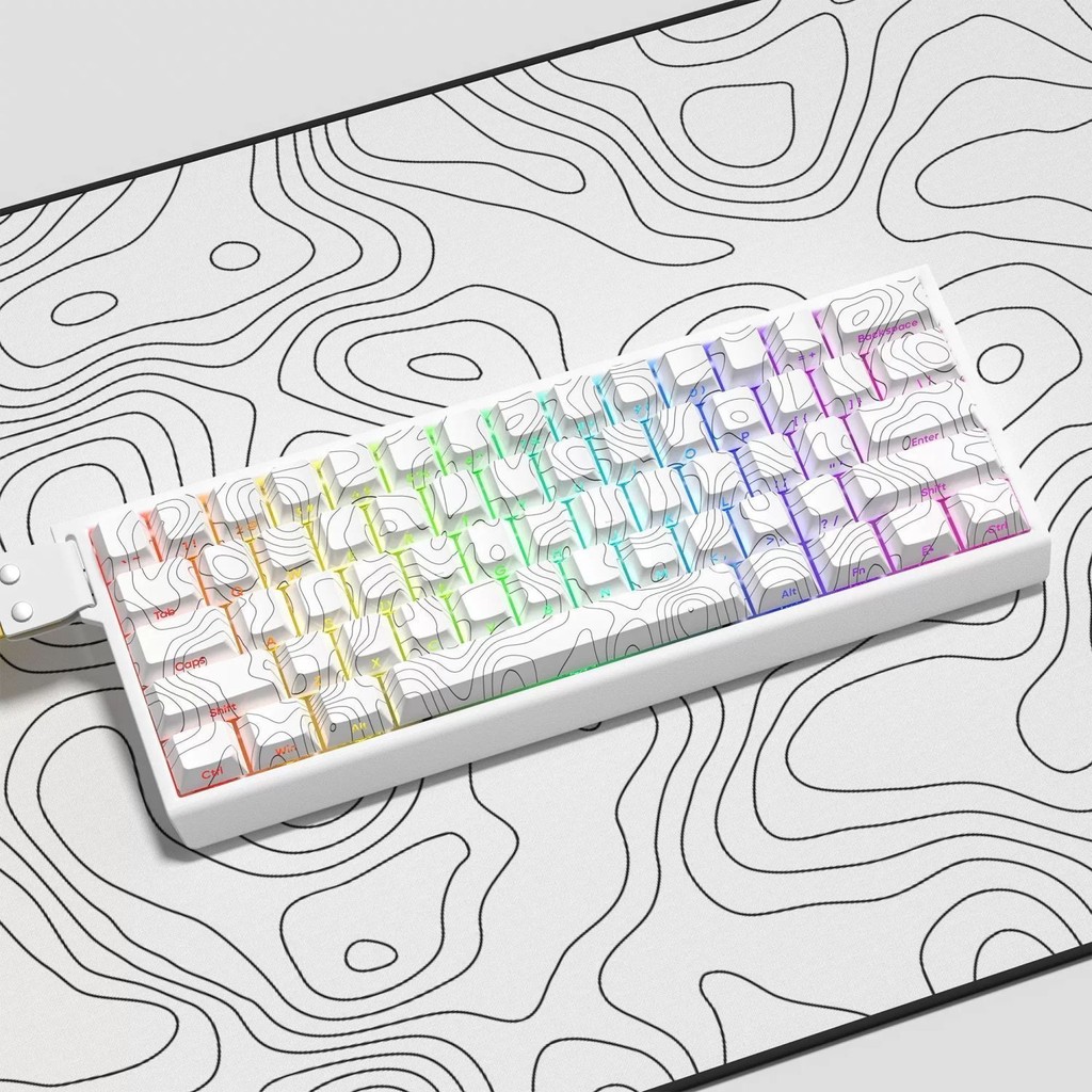 【Local Delivery】Contour Keycaps Side Print Shine Through Cherry Profile ...