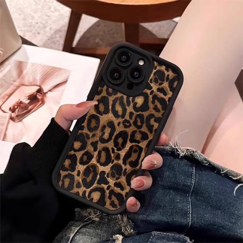 For IPhone 16 15 14 13 12 11 Pro Max X XR Max 7 8 Plus Advanced Leopard ...