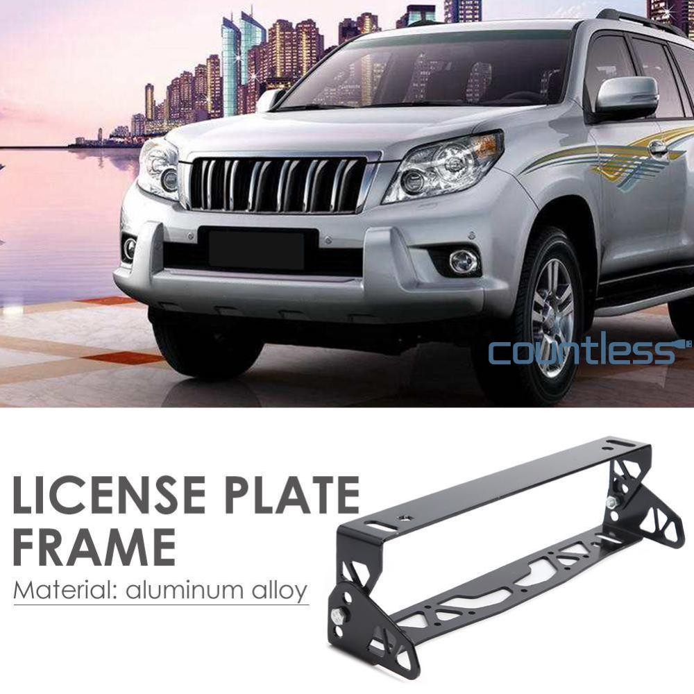 Universal Adjustable Tilt Aluminum License Number Plate Mount Holder ...