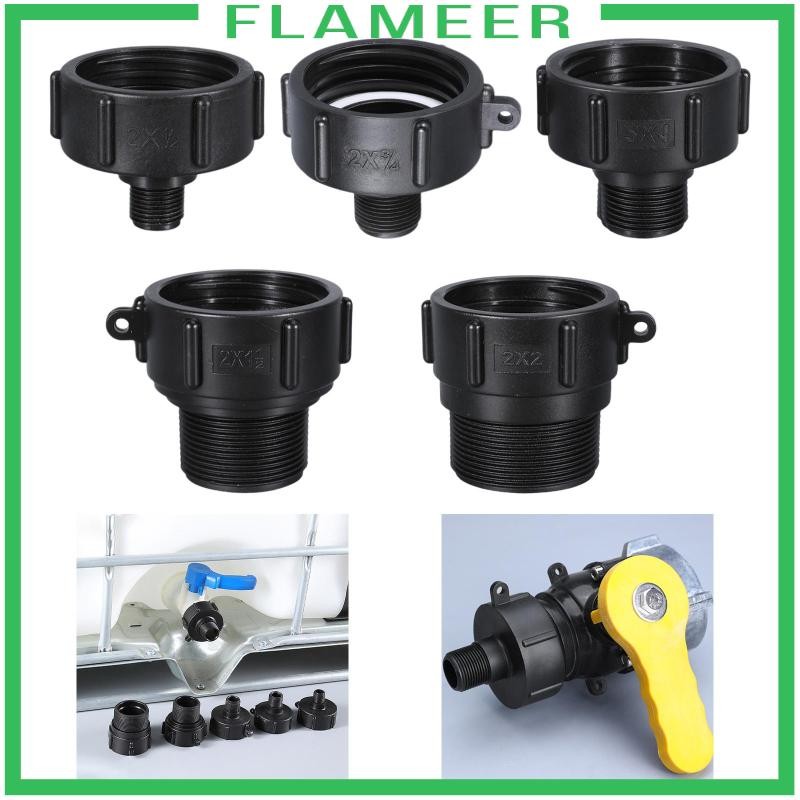 [Flameer] IBC Tote Fittings IBC Tote Tank Drain Adapter for Water Tank ...