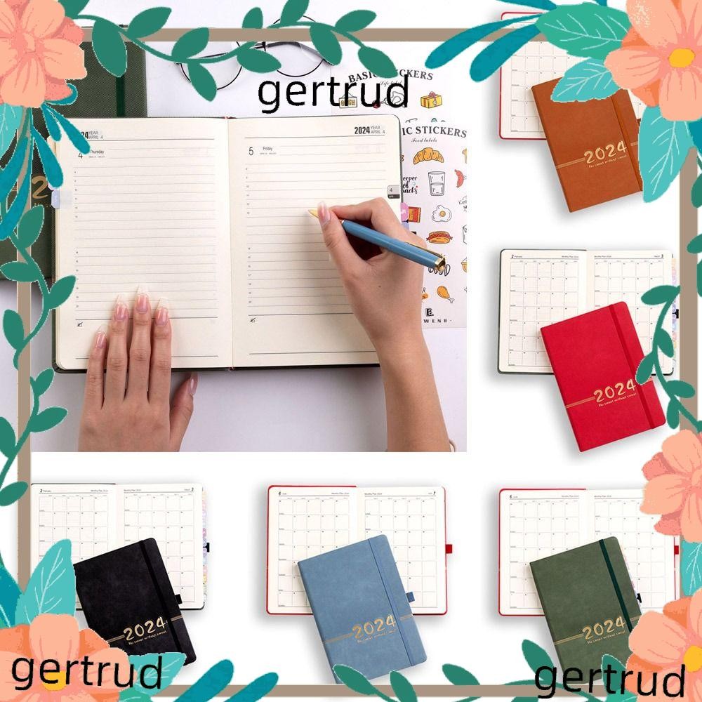 GERTRUD Daily Work Plan, Appointment Book 2024 Daily Planner, A5 Daily ...