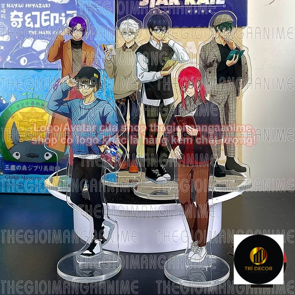 (READ Book) BLUE LOCK standee model printed with chibi anime acrylic ...