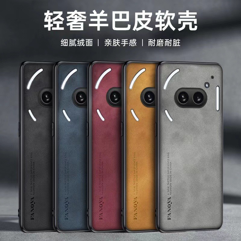 Nothing Phone 2a/2a Plus ️Skin Feel Luxury Leather+Camera+Anti Heat ...