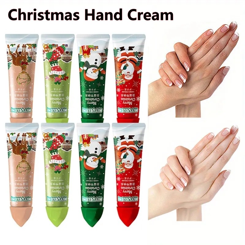 Ice Cream Texture Christmas Hand Creams Moisturizing Non-greasy ...