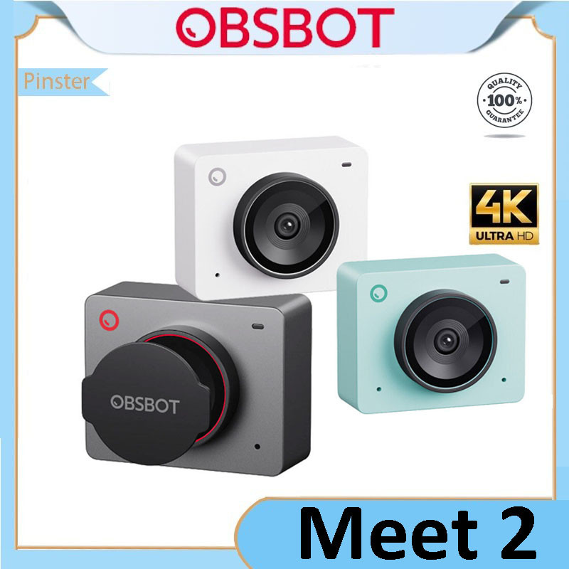 OBSBOT Meet 2 AI-Powered 4K Webcam with Auto Framing, Auto Focus, and ...