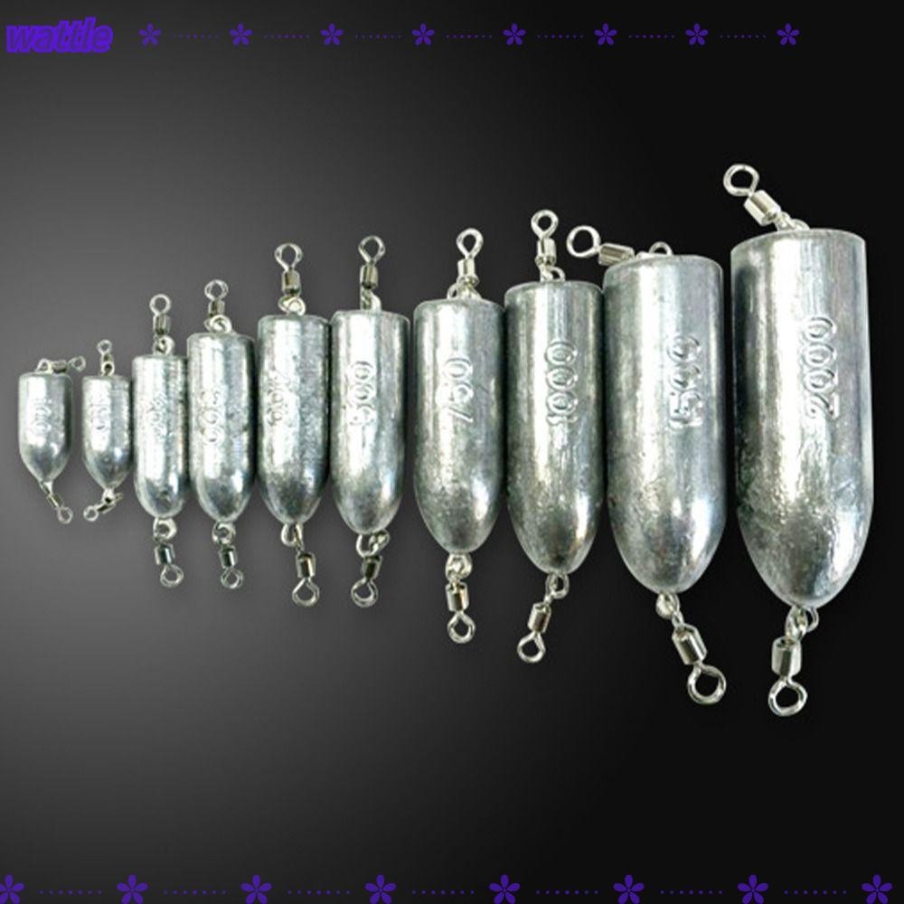 WATTLE Fishing Lead Sinkers, 40g-1000g tapering style Fishing Weight ...