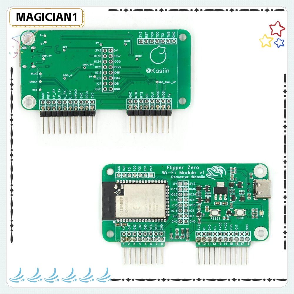 MAGICIAN1 WiFi Devboard, Open Source DIY WiFi Board, Universal Programming Flipper Zero Develop ...