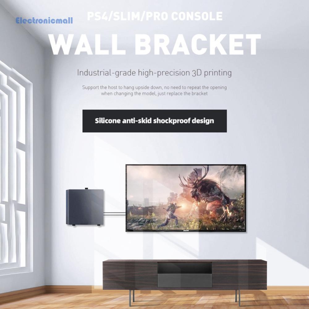 hot Wall Mount Storage Rack with Screws Space Saver for PS4/PS4 Pro/PS4 ...