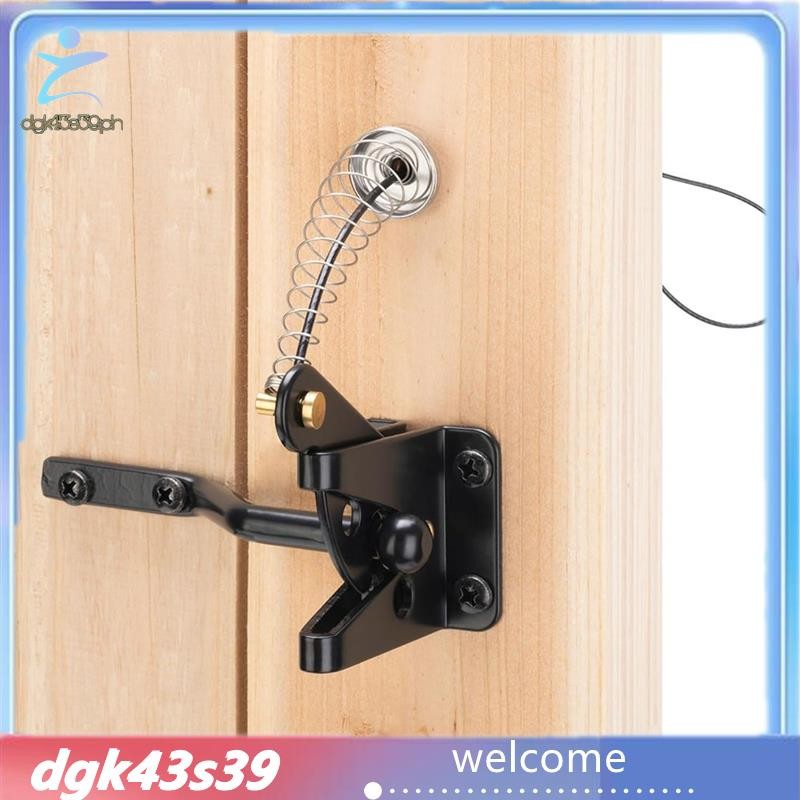 [Pretty] Self Locking Gate Latch for Wooden Fence Heavy Duty, Steel ...