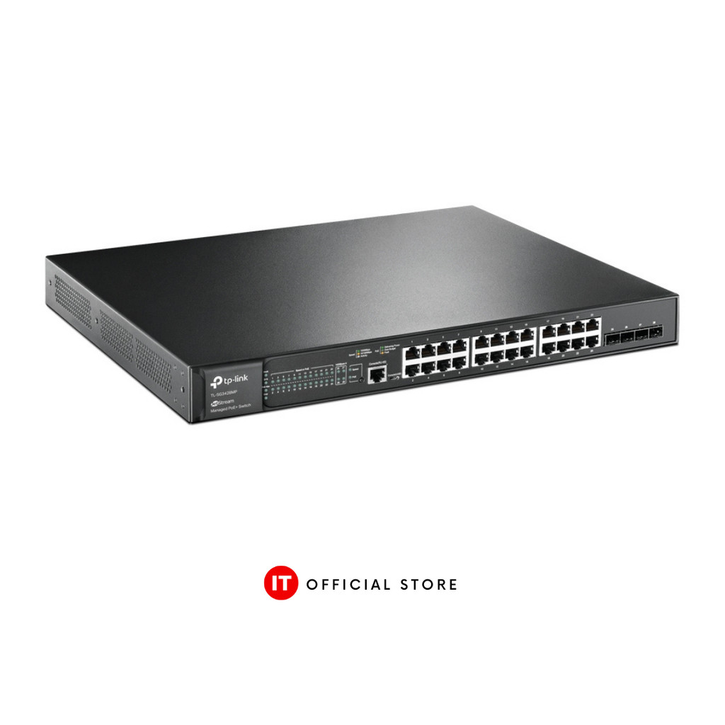 TP-Link SG3428MP - Omada 28-Port Gigabit L2+ Managed Switch with 24 ...