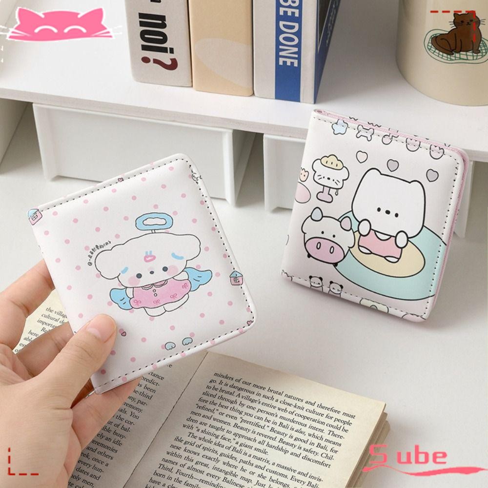 SUBE Wallet, Cartoon Kawaii ID Card Holder, Mini Cute PU Leather ...