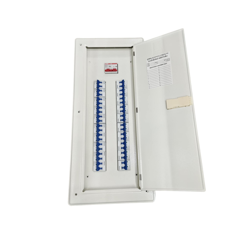 Koten Panel Board 125A 2Pole Main Himel with Miniature Circuit Breaker 20 Branches 2 Pole ...