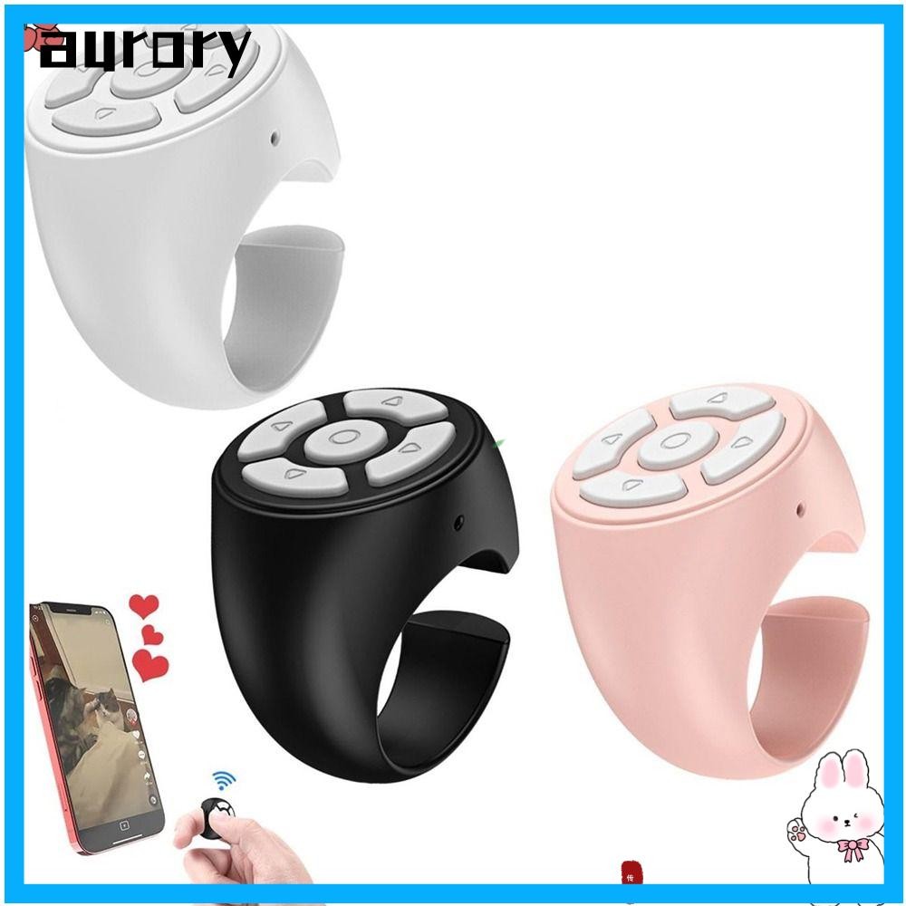AURORY Wireless Finger Scroller, Rechargeable Multi-function BT Ring ...