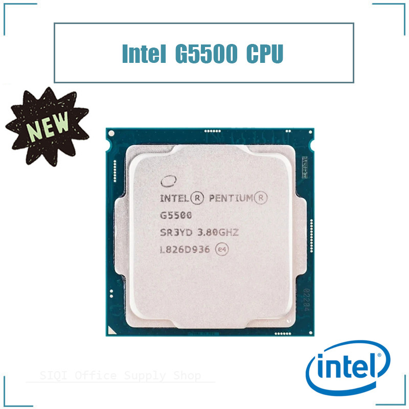 Intel Pentium G5500 CPU Motherboard Supported Cpu LGA1151 Dual-core 3 ...