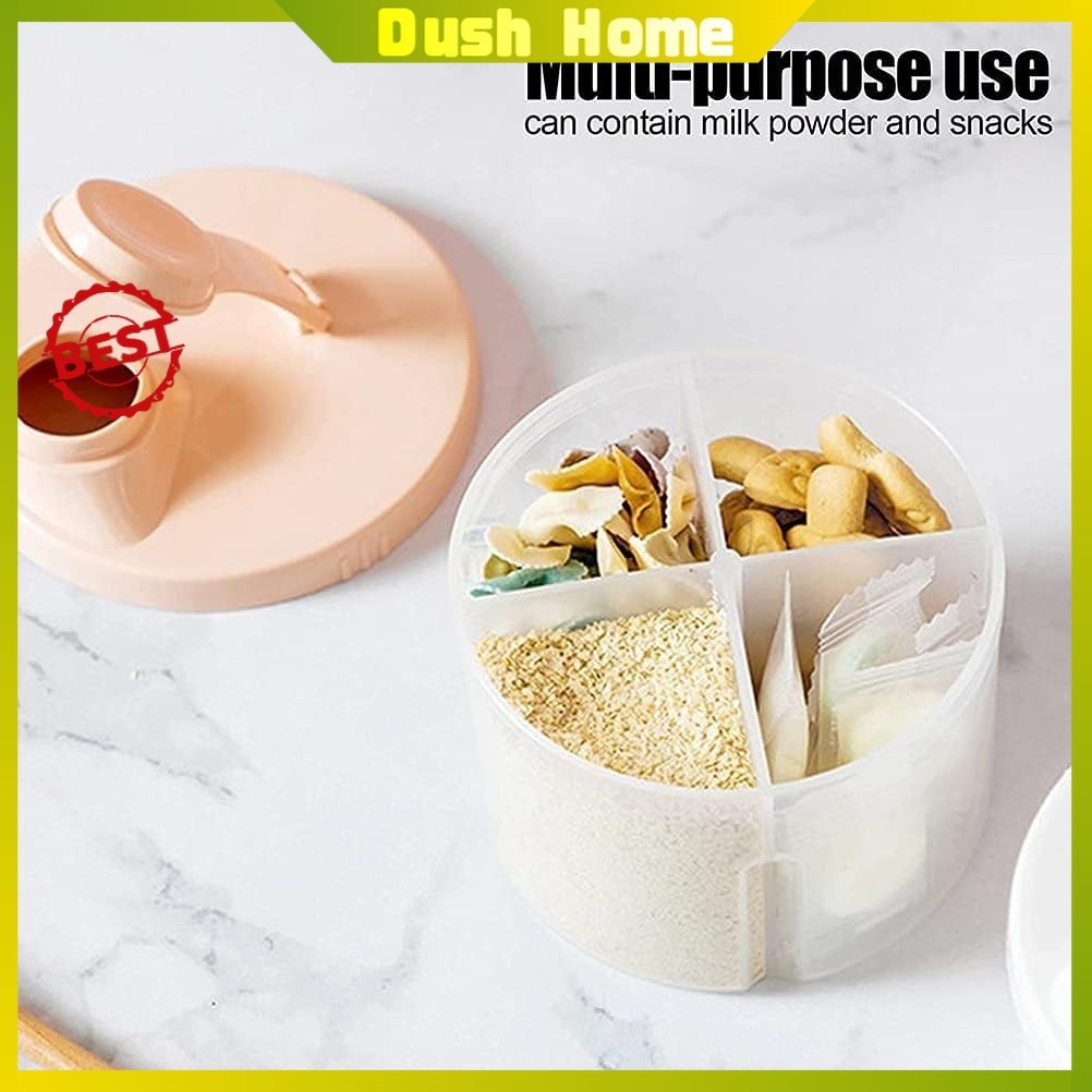Baby Formula Dispenser, Portable Milk Powder Box, 200ml Large-capacity ...