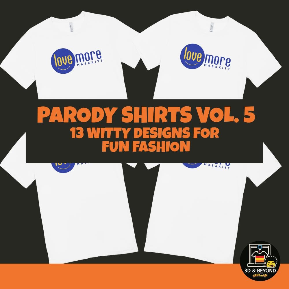 3D & Beyond | Parody Design White Dri-Fit Tshirt | Version 5 | 12 Witty ...
