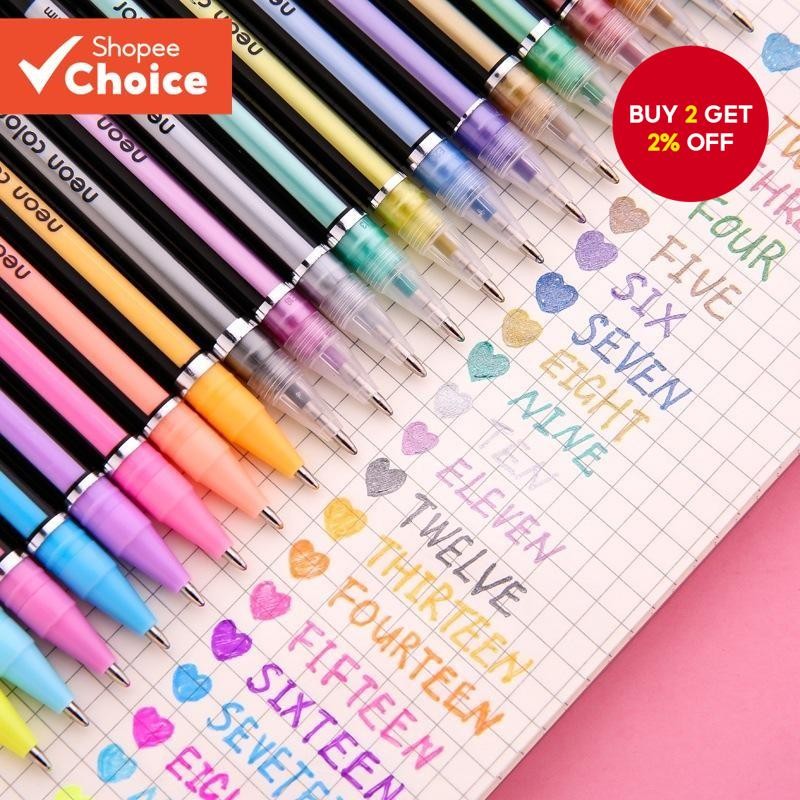Sparkling Pen Sparkling Fluorescent Pen Chalk Student Hand Account Note ...