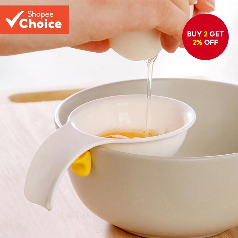 1pc/2pc Egg Separator Egg Yolk Protein Separator White Egg Separator ...