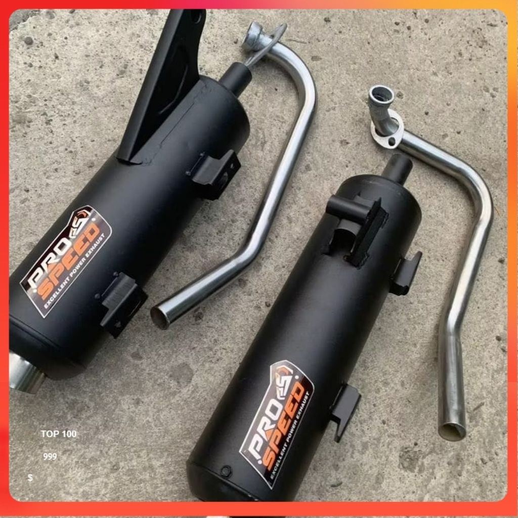 Exhaust Muffler Pro SPEED standard racing 1 set for Mo sporty Mio ...