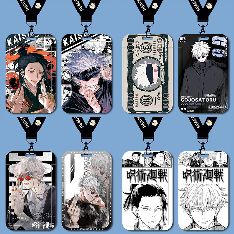 Jujutsu Kaisen card holder, student campus card cover Japanese anime ...