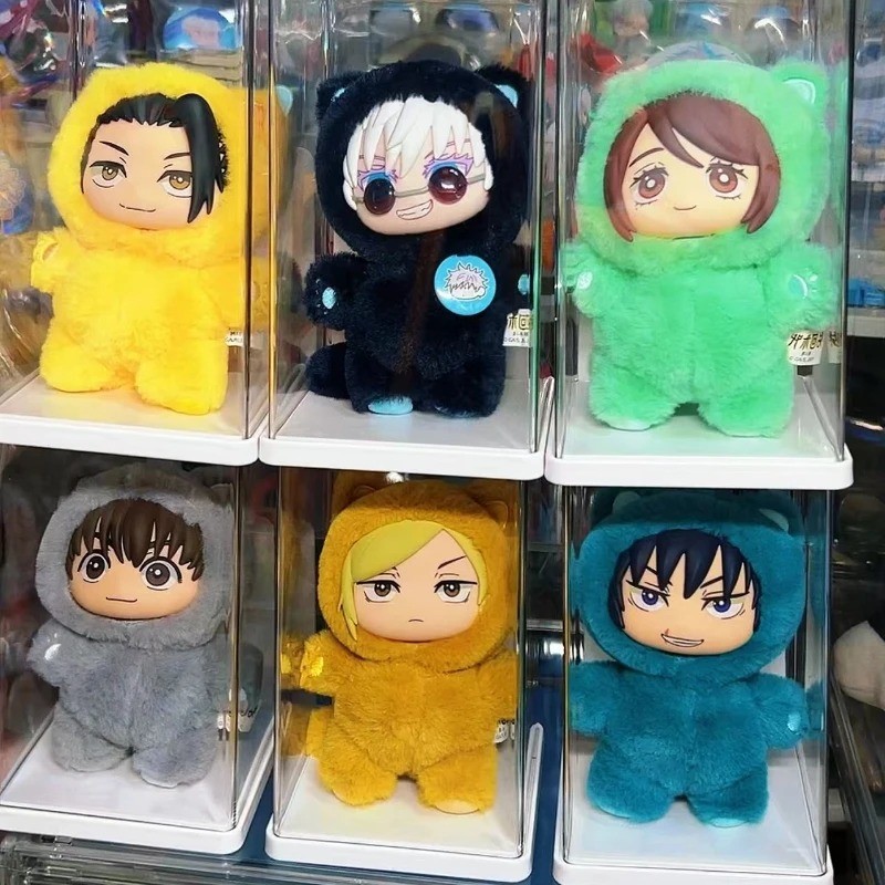 Kawaii Jujutsu Kaisen 2 Cat Ear Plushie Series Blind Box Mystery Box ...
