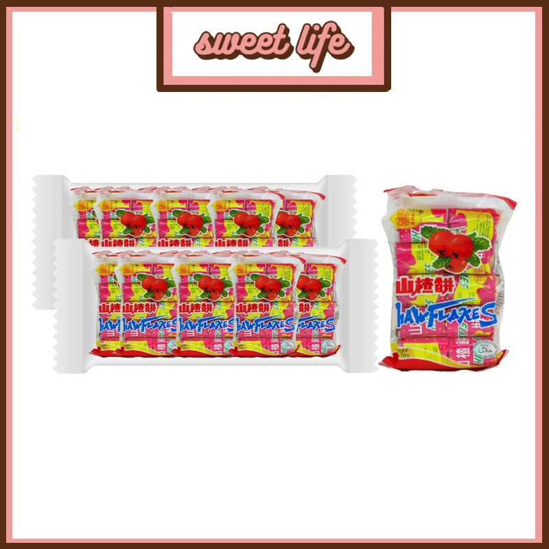 10'S X 80G HPG HAW FLAKES ASAM DUIT 100 PCS SOUR CANDY GULA ASAM(hpgm ...