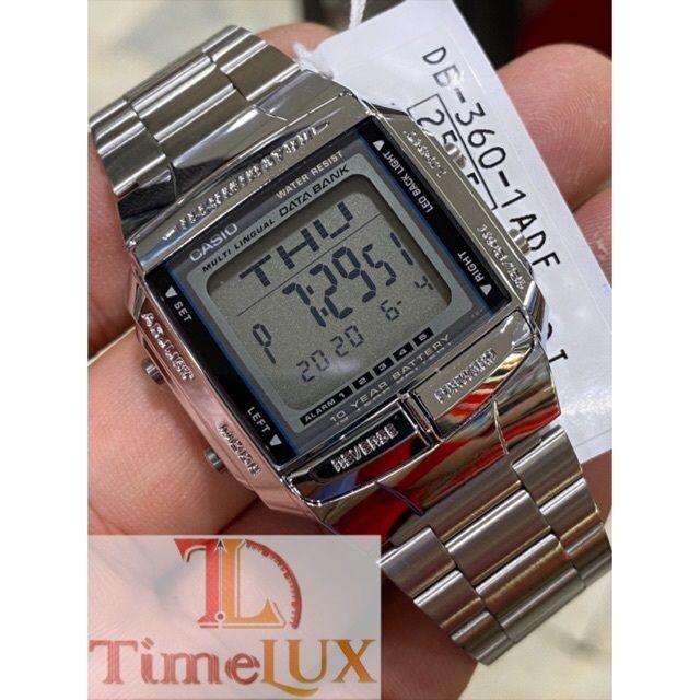 CASIO VINTAGE DB 360 1A / DB360 SILVER | Shopee Philippines