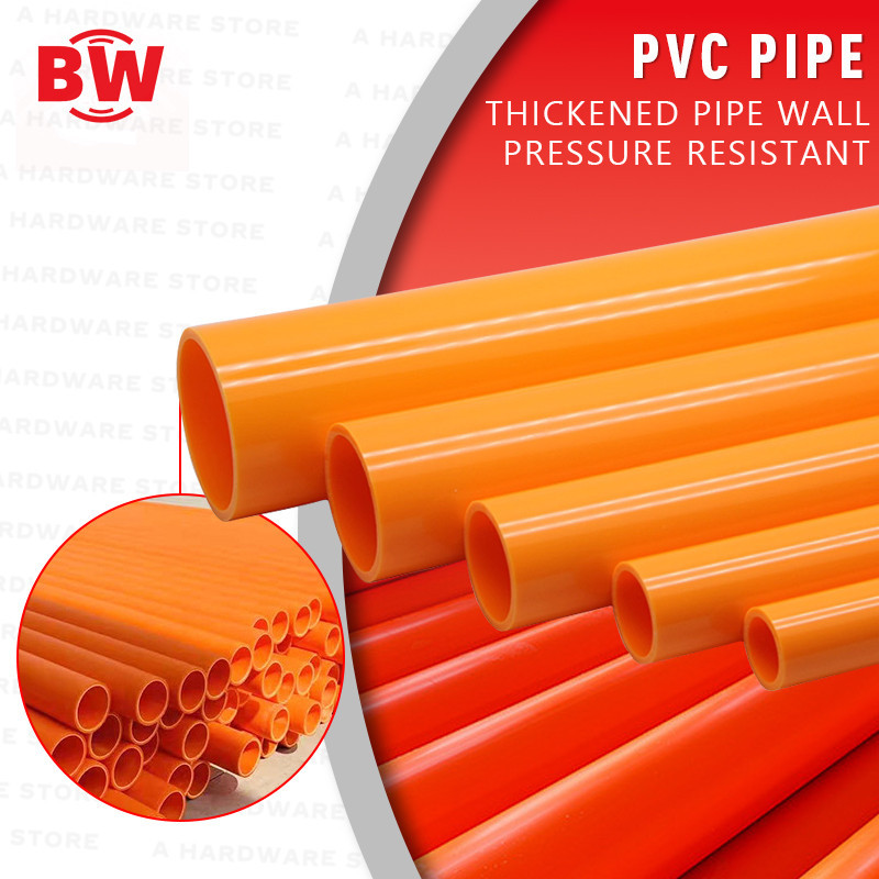 BLUE, ORANGE & UPVC PIPE PER METER 1/2”, 3/4”, 1”, 1 1/4", 1 1/2”, 2 ...