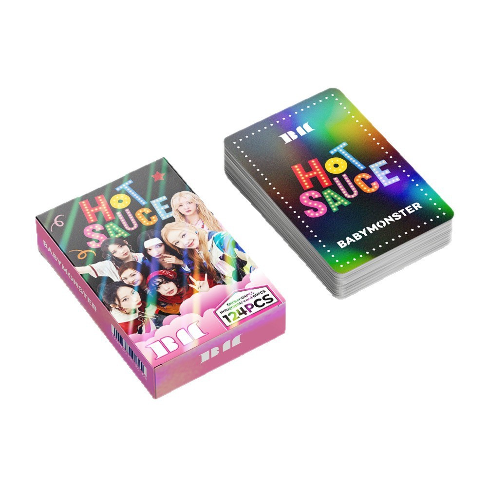 BM Holographic Lomo Cards Like That BABYMONS7ER SHEESH Stuck In The ...