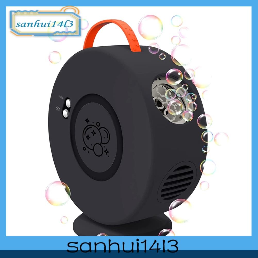 【sanhui14l3】Bubble Machine for Kids , Rechargeable Blower Maker for ...