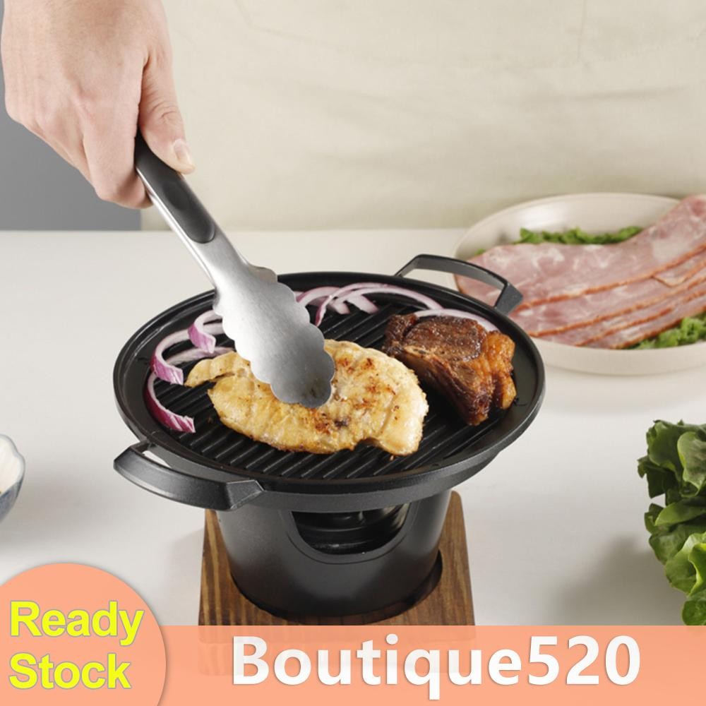 ** Outdoor BBQ Plate Non-Stick Japanese Alcohol Stove Hibachi Grill ...