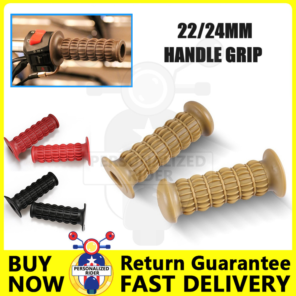 Motorcycle Parts Classic Handle Grip Classic Handle Grip Universal 22 ...