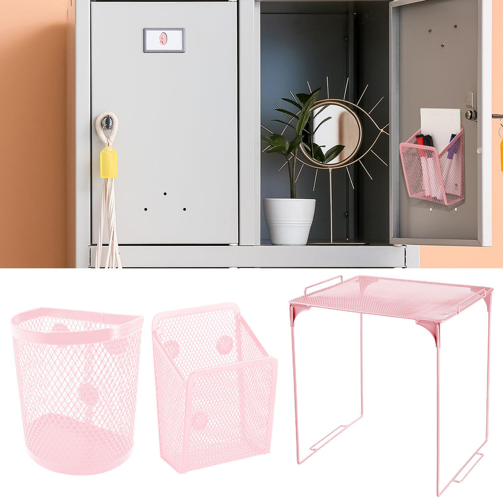 GHqy_ Locker Organizer Kit Maximize Space Store ic Pen Holder Easy ...