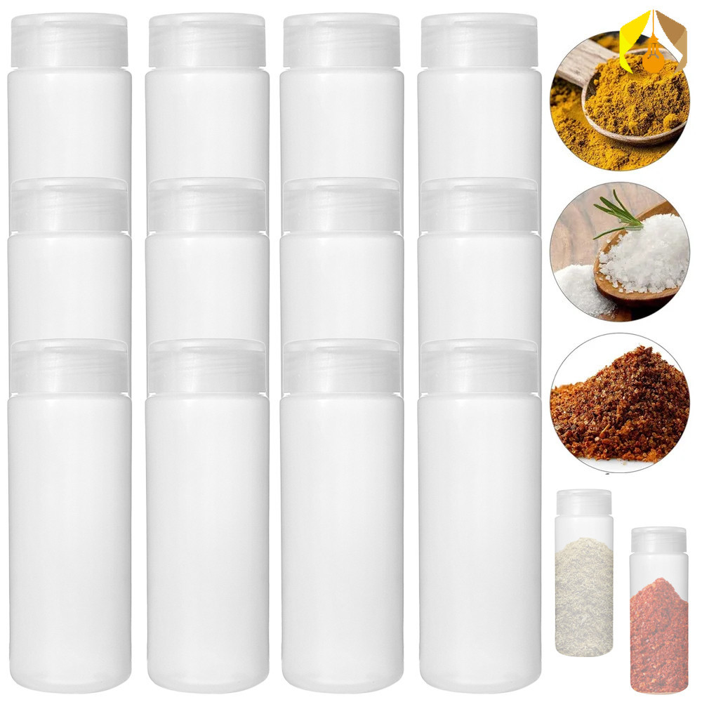 400/600ML Transparent Food Grade Plastic Seasoning Storage Bottle ...