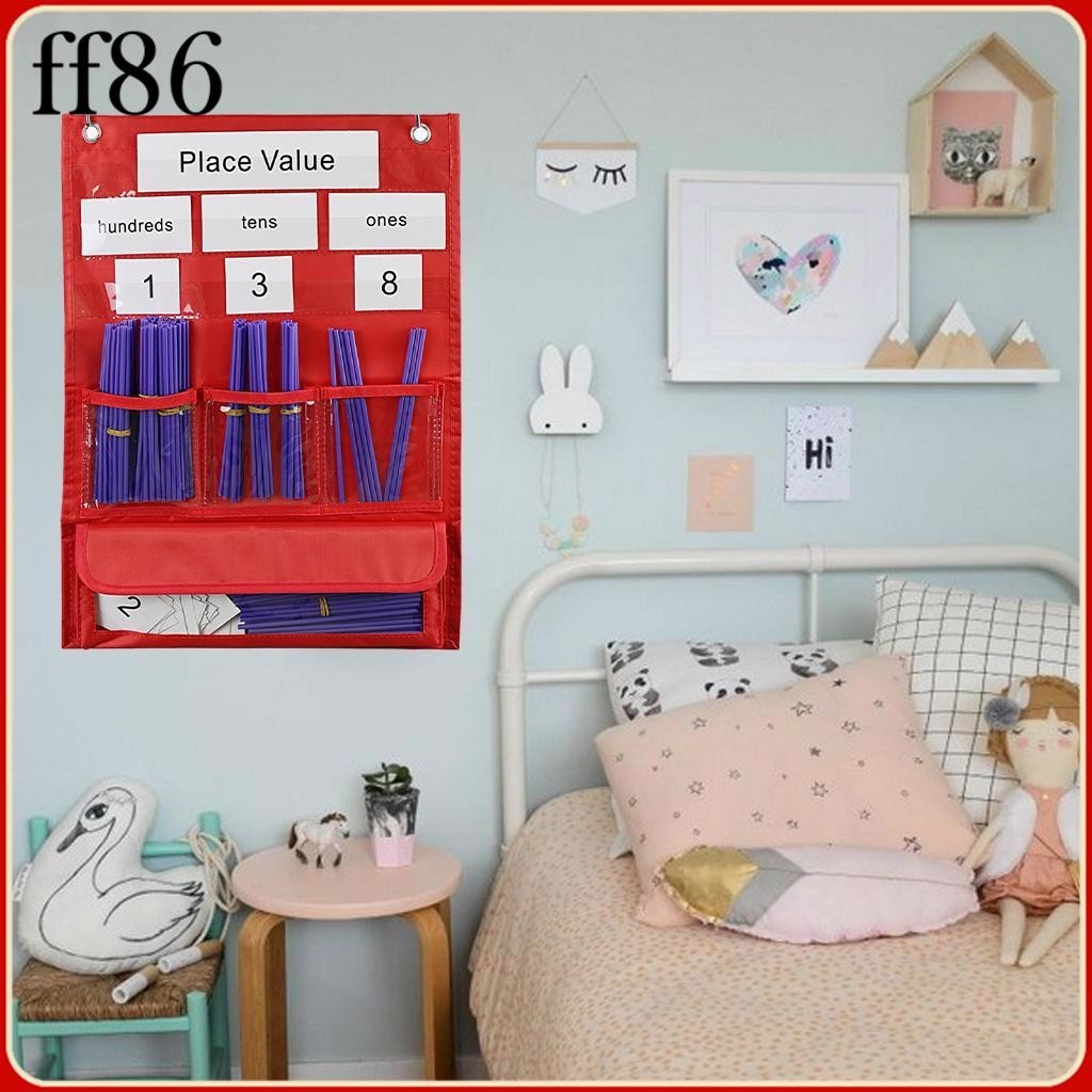 1/2 Interactive Place Value Pocket Chart Numeracy Skills at Home and in ...