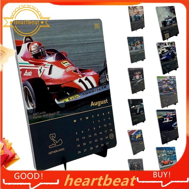 [Hot-Sale] 1 PCS 2024 F1 Racing Calendar 2024-2025 Calendar Home ...