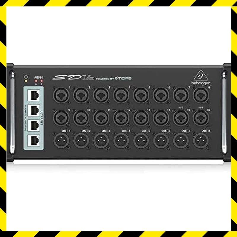 Behringer Stage Box with 16 in/8 out AES50 connection, compatible with ...