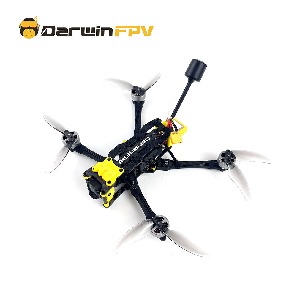 DarwinFPV RTF FPV Kit FoldApe4 Foldable FPV Toy Airplane 4inch F411 15A ...
