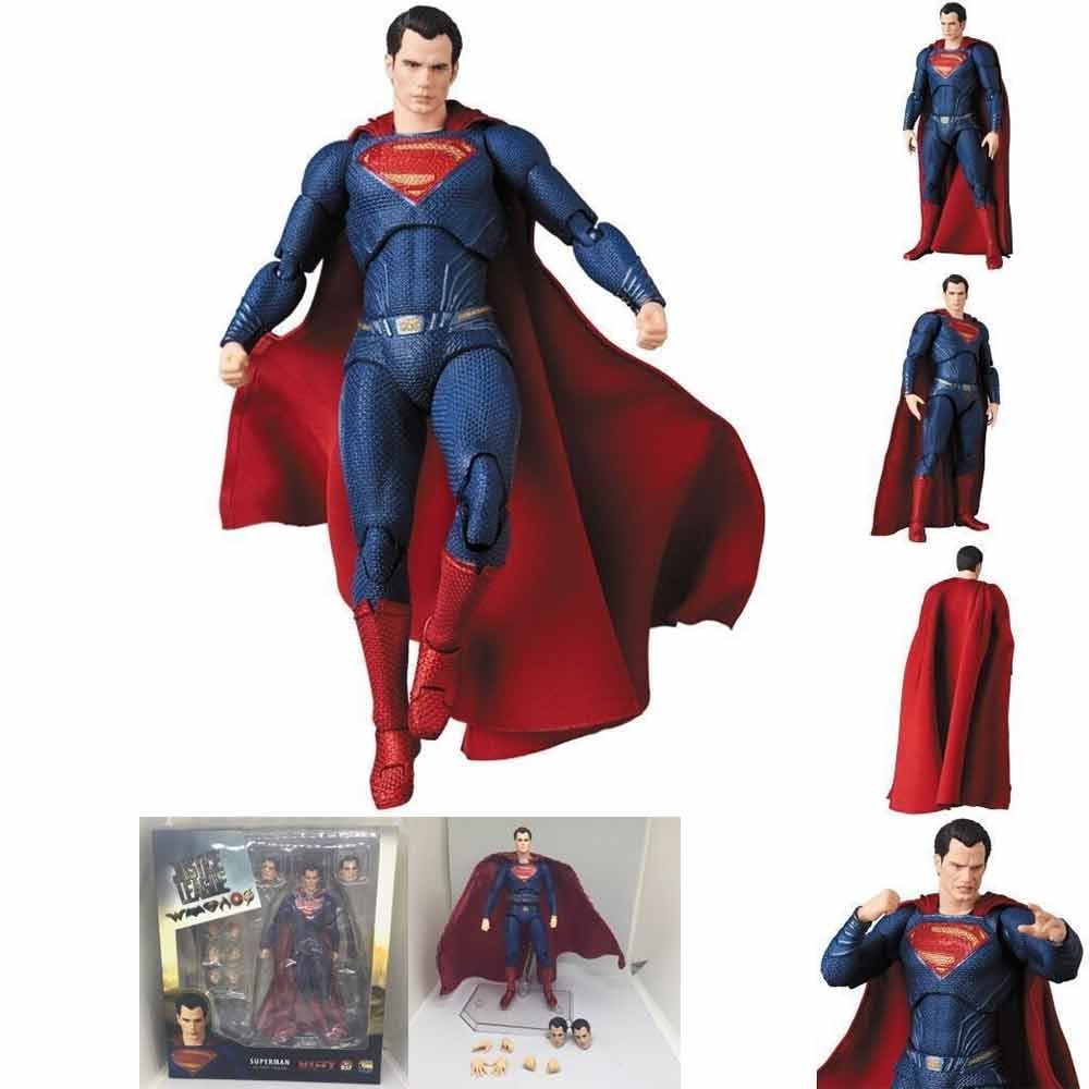 Justice League Superman Action Figure - Mafex NO 057 DC Comics Toy ...