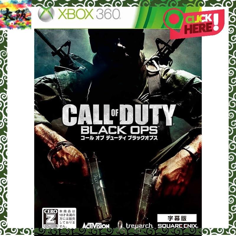 Call of Duty Black Ops (Subtitled Version) [CERO Rating "Z"] - Xbox360 | Shopee Philippines