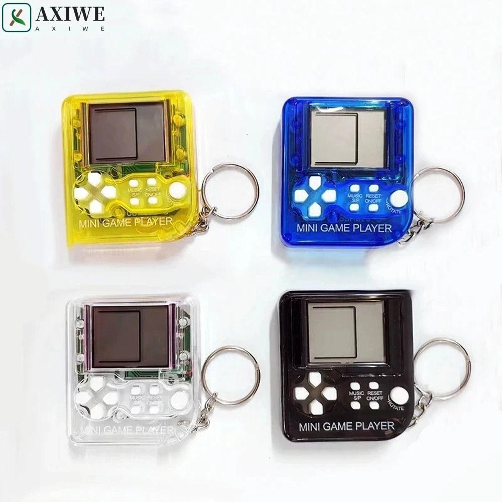AXIWE Video Game Keychain, Handheld Old-Fashioned Mini Game Players ...