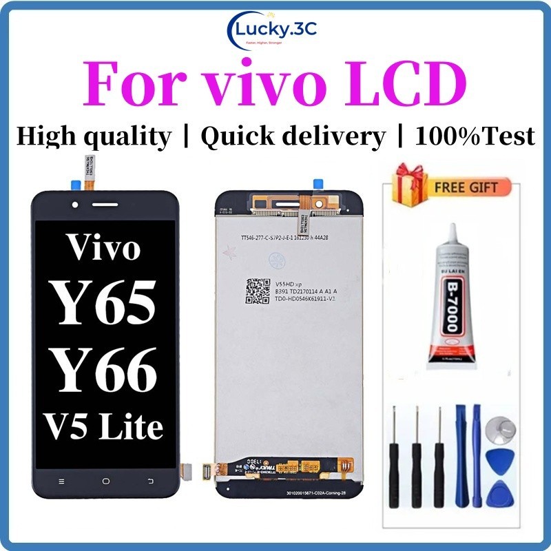 For Vivo Y65 Y66 V5 Lite LCD Display Touch Screen Digitizer Replacement ...