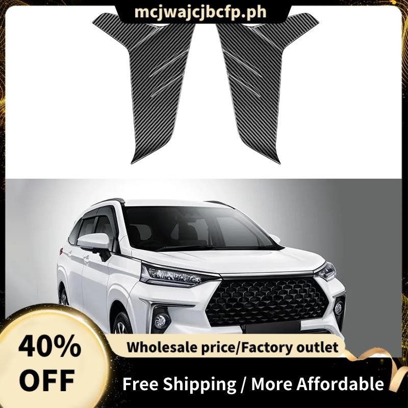 Perfect For Toyota Veloz 2022+ Carbon Fiber Front Fog Lamp Side Trim ...