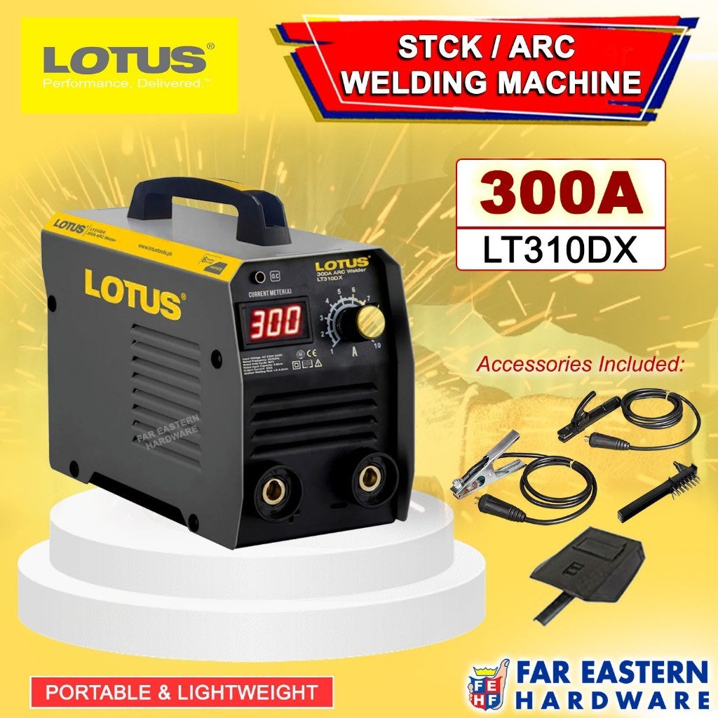 LOTUS Arc Stick Inverter Welding Machine 300A LT310DX LTWM | Shopee ...