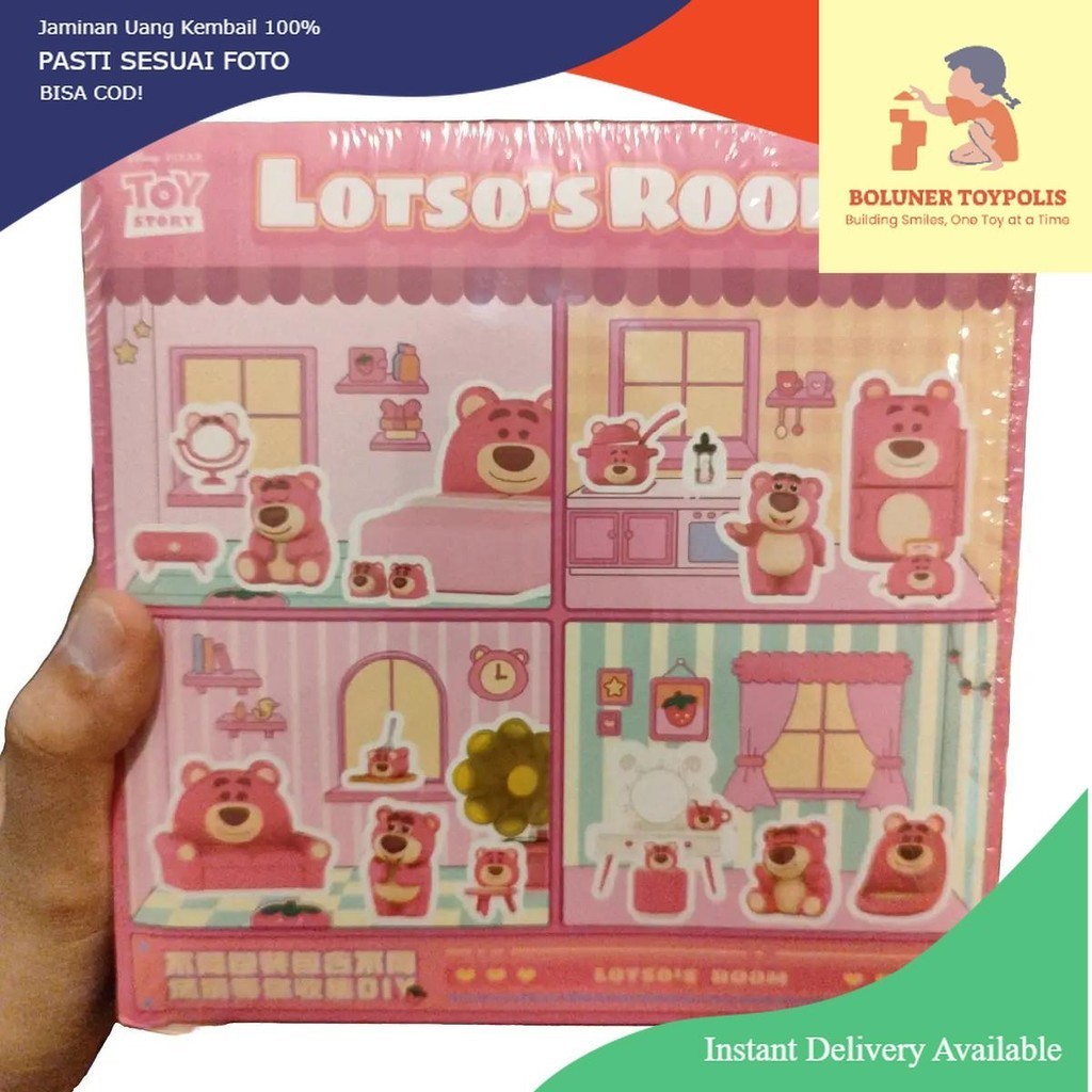 Lotso Room Figure Disney Toy Story Pixar Blind Box Original 52toys ...