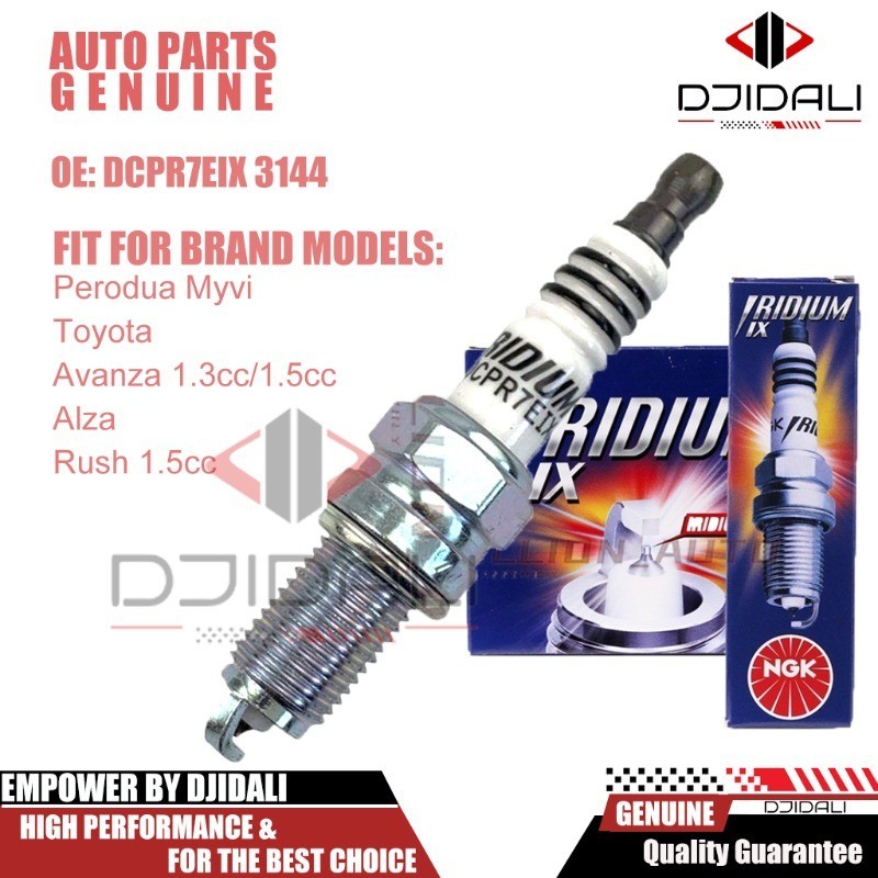 4pcs iridium spark plug dcpr7eix 3144 foralza myvi 2007 plus icon ...