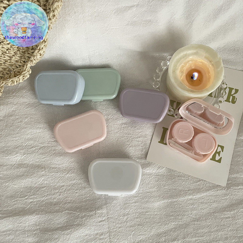 thewoodfameing Contact Lens Box Prevent Leakage Lens Cover Container ...
